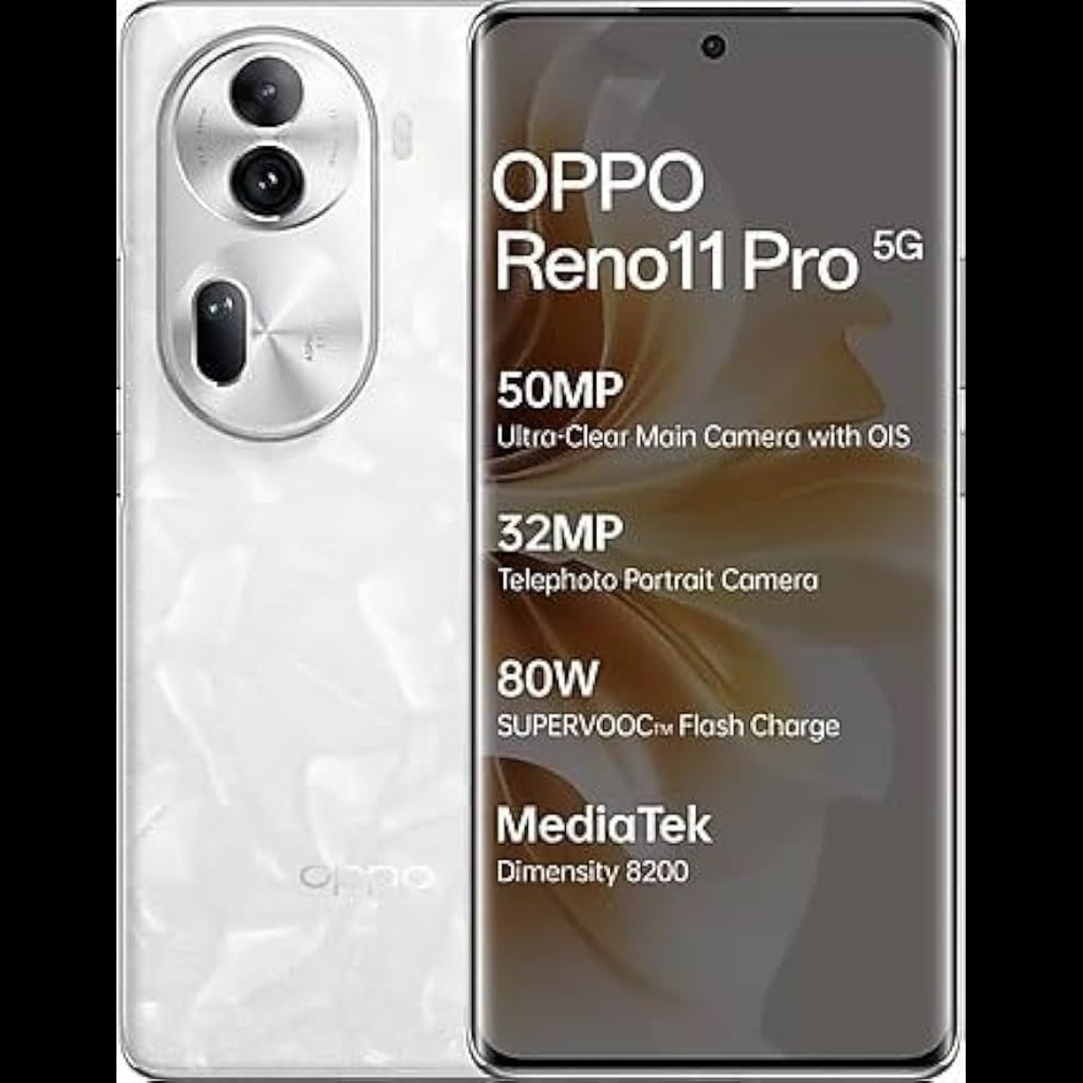 OPPO RENO11 PRO 5G (PEARL WHITE, 256 GB) (12 GB RAM)