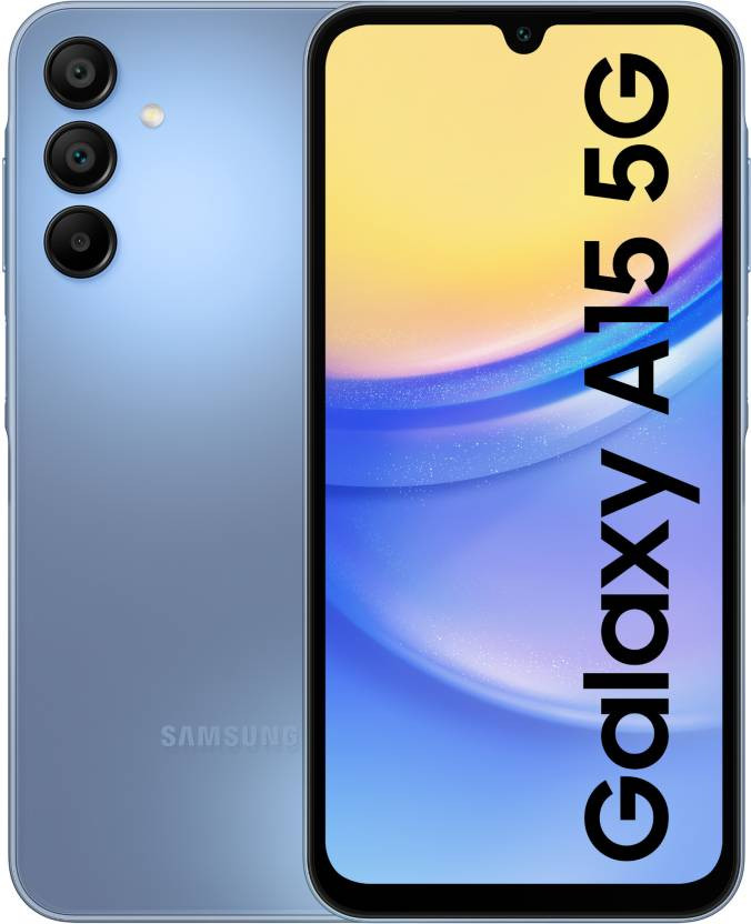 SAMSUNG Galaxy A15 5G (Light Blue, 128 GB) (8 GB RAM)